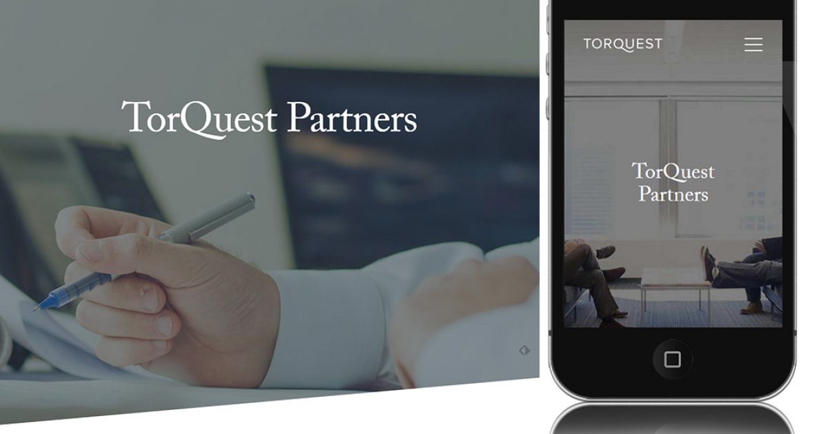 Torquest Partners Site Rebuild | Caffeine Creations